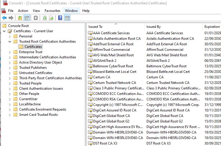 Lab 4: How to Steal Certificates from a Computer | Ian Neil’s Security+ ...