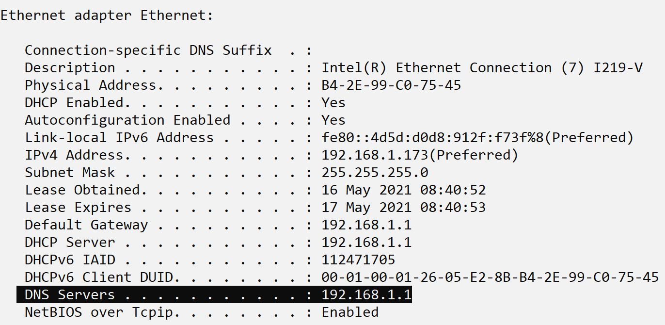 Lab 2: Exploring DNS From a Home Computer | Ian Neil’s Security+ Study ...