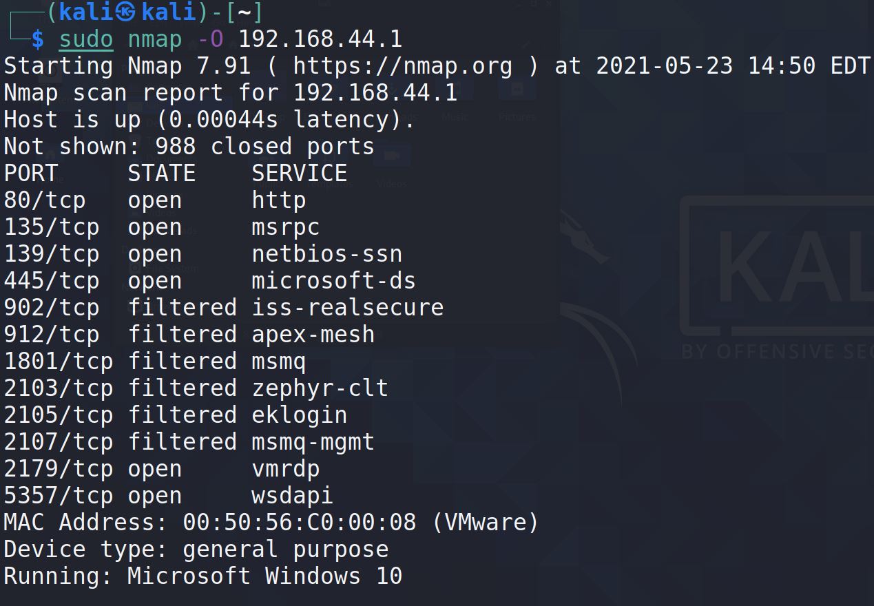 Lab 6: Using Kali Linux | Ian Neil’s Security+ Study Materials